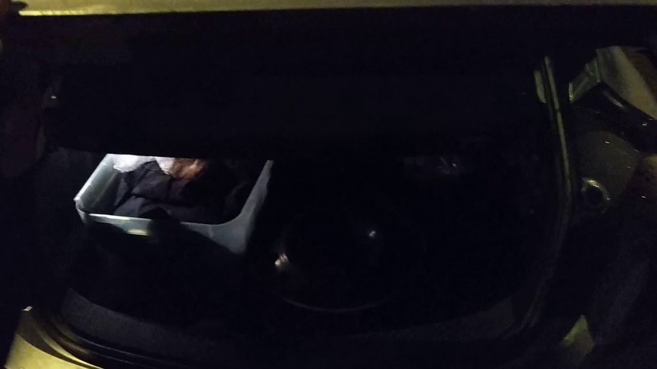 How to open trunk in Opel Astra J GTC - YouTube