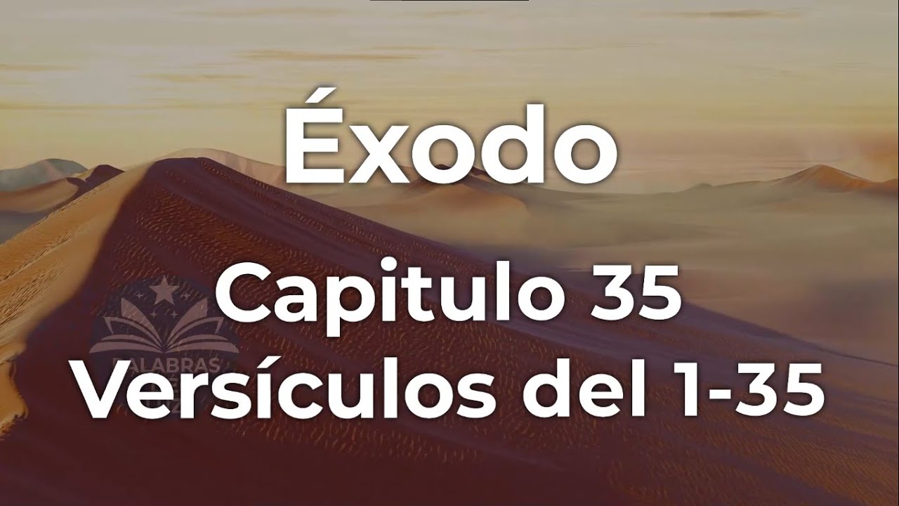 Éxodo Capitulo 35 versículos del 1 - 35 (AUDIO BIBLIA) RV 1960🤲 - YouTube