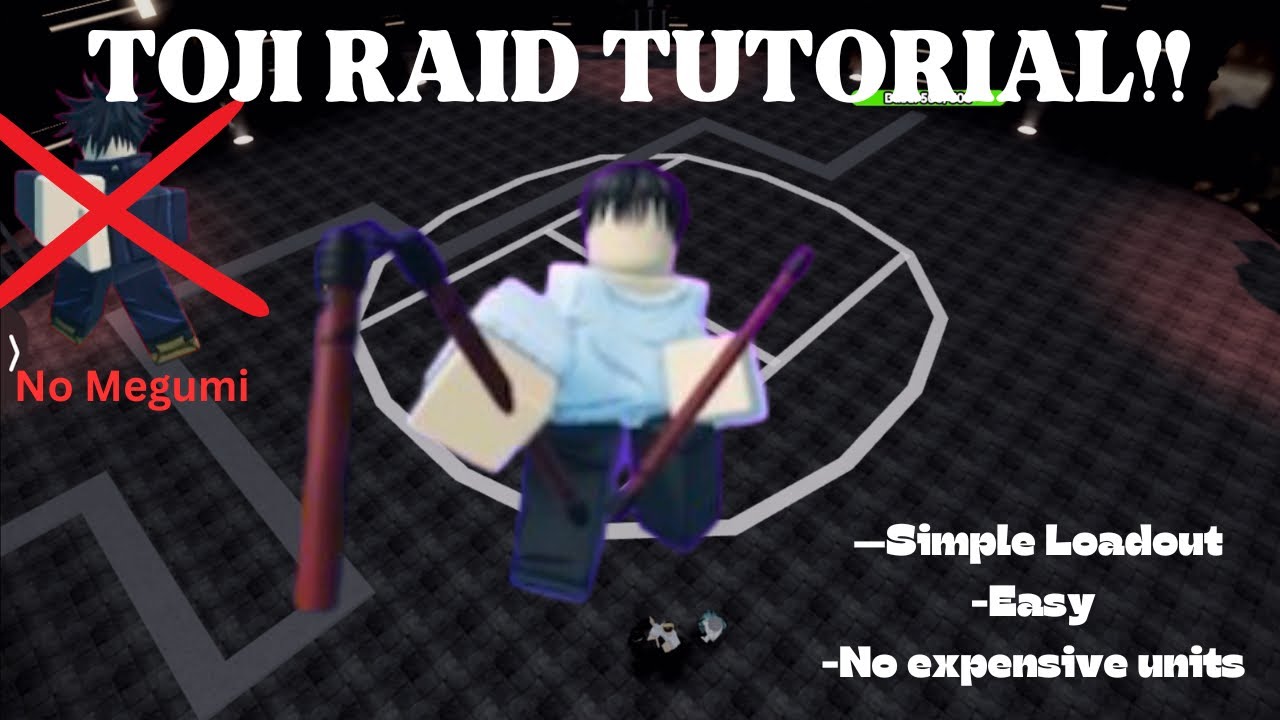 Easiest Toji Raid Strategy! (No Megumi, No Expensive Units!) - YouTube