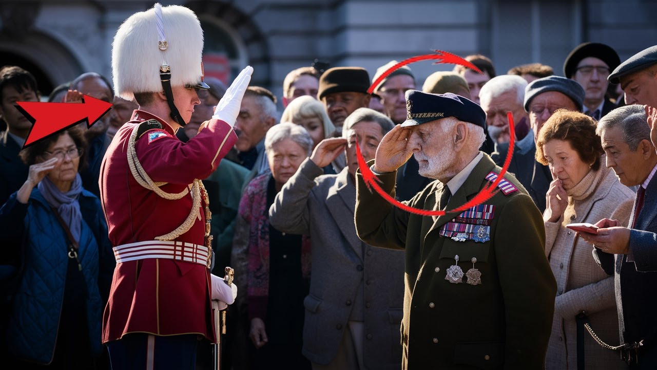 A War Veteran Saluted a Royal Guard—What Happened Next Moved Everyone ...