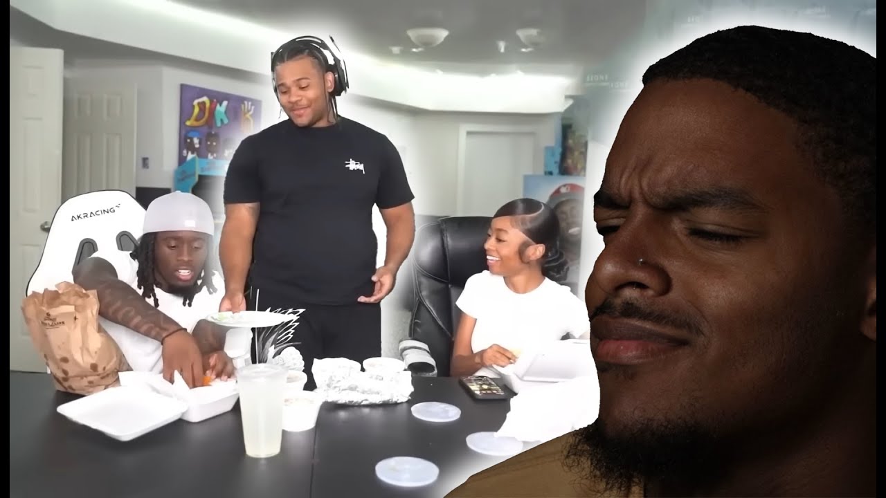 Fanum Always STEALING Kai Food - YouTube