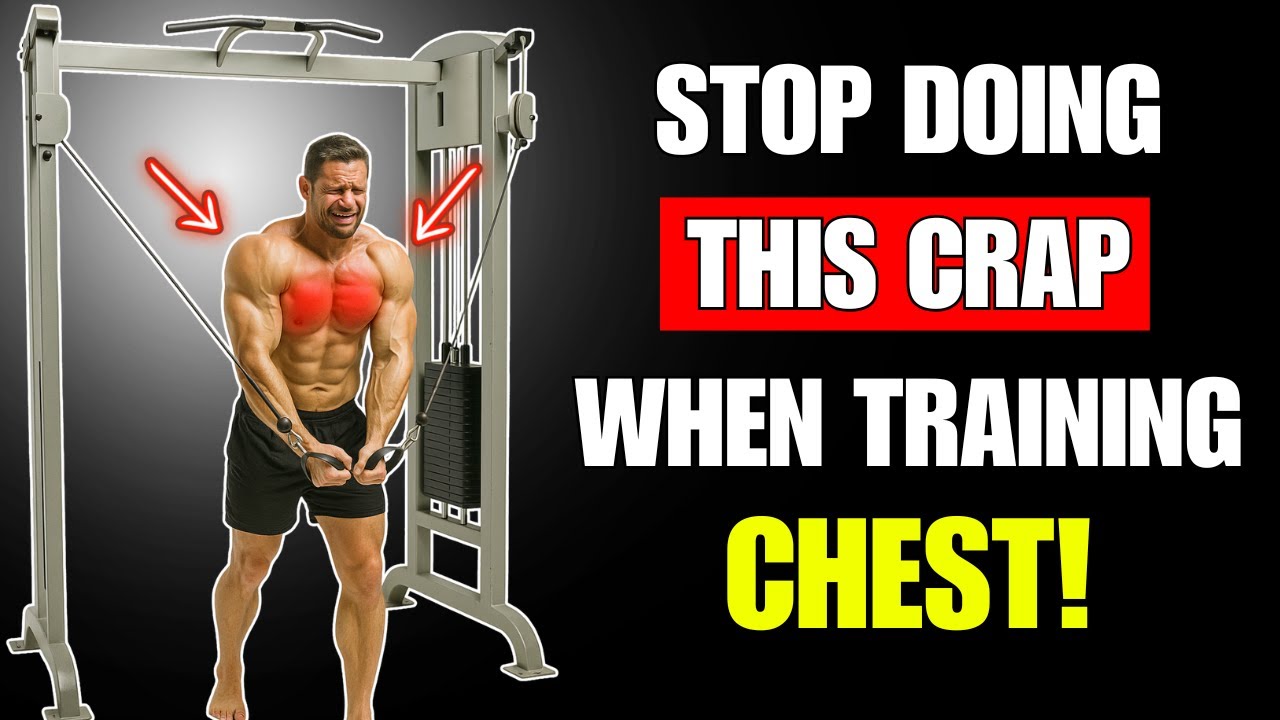 ⚠️ Over 40? NEVER Do These 4 CHEST Exercises! (Swap Them for These ...