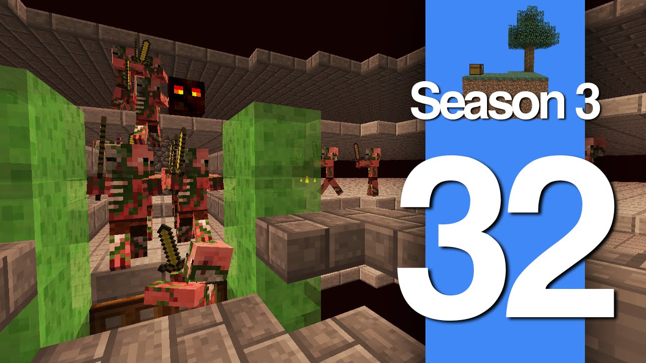 Skyblock S3 LP - E32 Ultimate Gold & XP Farm - YouTube