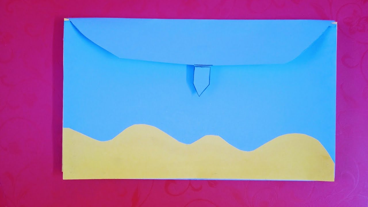 HOW TO MAKE A DOCUMENTS HOLDER FILE / PAPER FILE / HOLDER / ORGANISER ...