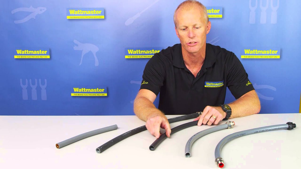 Flexible Anaconda Plastic Conduit - Wattmaster TV - YouTube