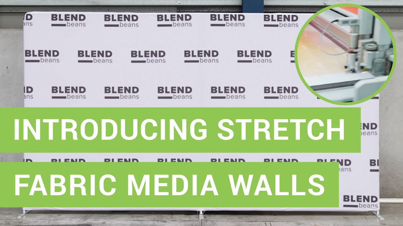 Easy Signs Stretch Fabric Media Walls Product Video - YouTube