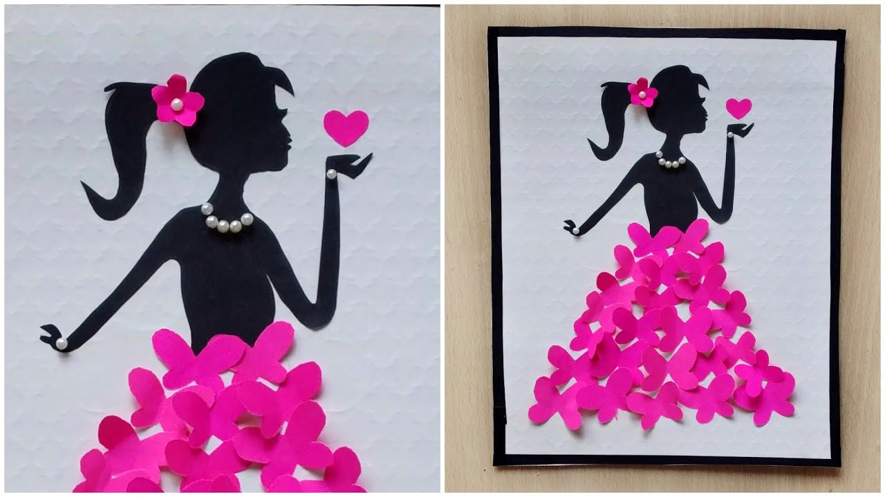 Women's Day Wall Hanging |Womens Day Gift Ideas |Cardboard Craft ...