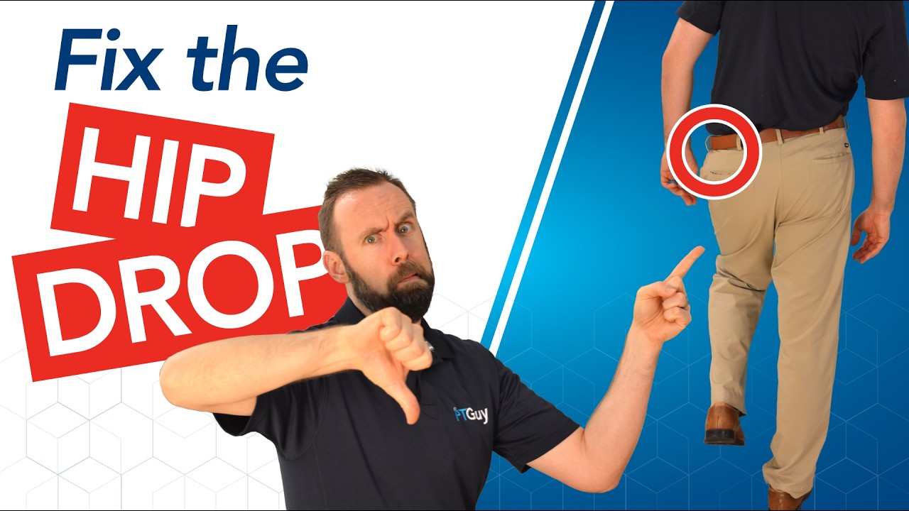 Strengthen Hips — 3 Easy Exercises (Hip Drop Fix) - YouTube