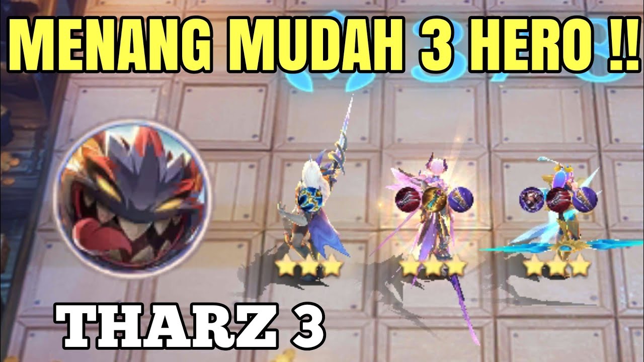 THARZ 3 | PERFECT WIN 💯% CARA MAIN THARZ PATCH TERBARU !! COMBO MAGIC ...