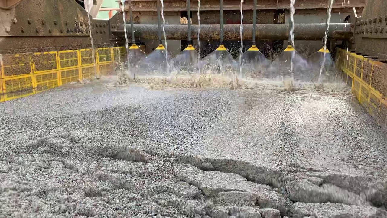 Dewatering screen for Manufactured Sand Plant - YouTube