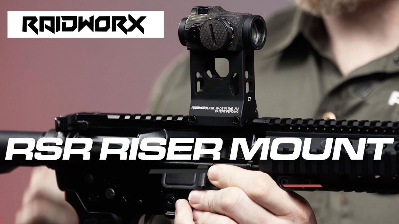 Raidworx RSR Riser Mount For Aimpoint Micro - YouTube