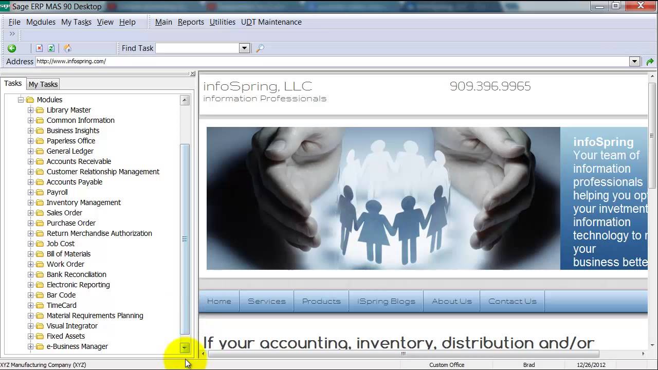 Sage 100 - How To Perform Inventory Physical Count Tag Entry - YouTube
