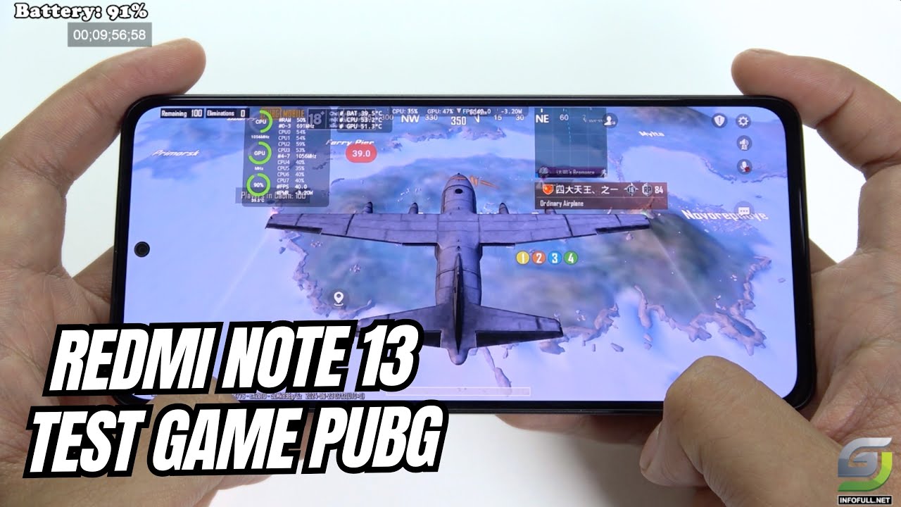 Xiaomi Redmi Note 13 test game PUBG Mobile Update | Snapdragon 685 ...