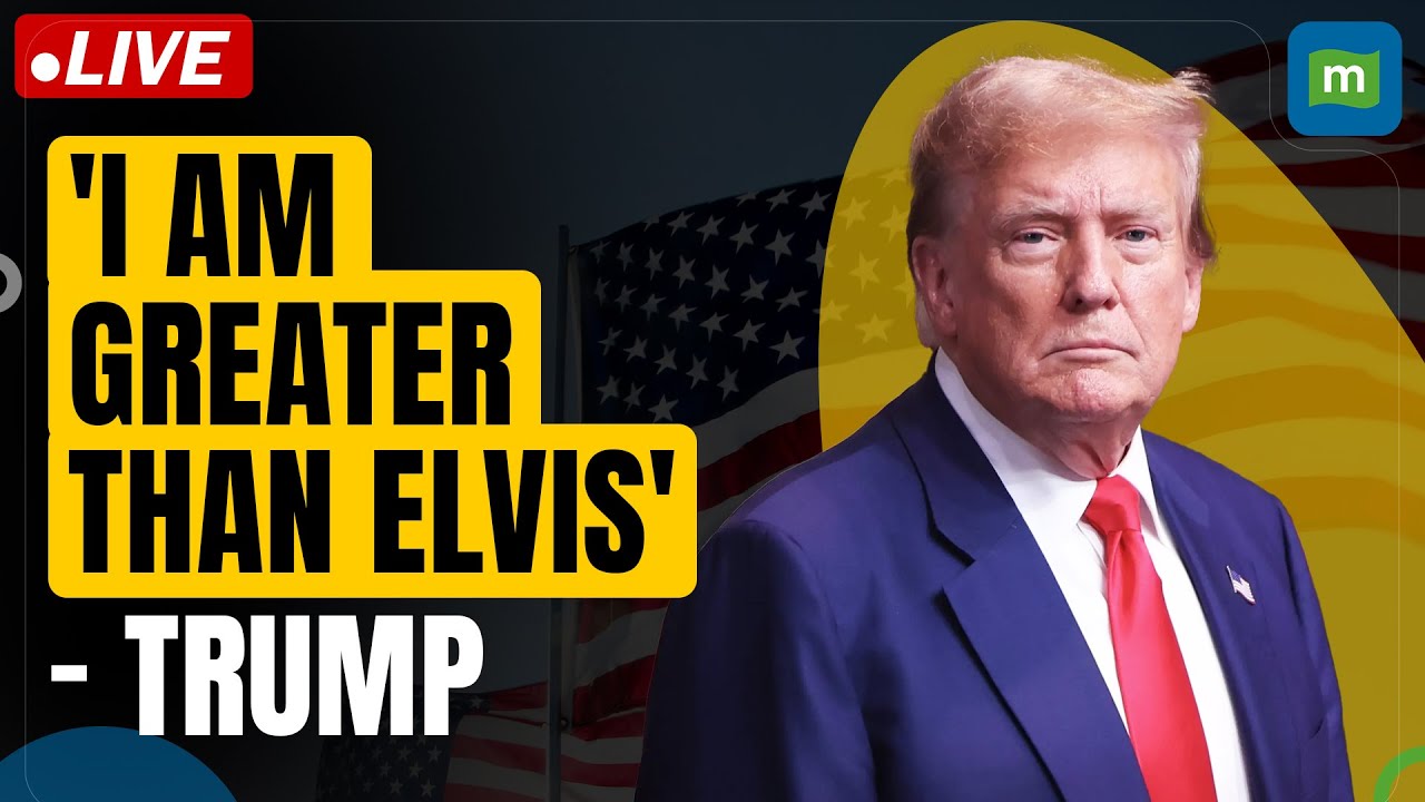 Trump Live | Trump Claims 'He Is Greater Than Elvis Presley' Live ...