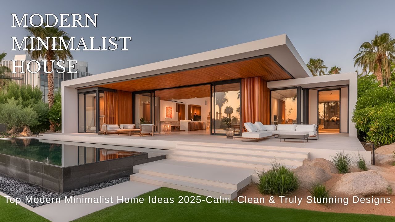 2025 Modern Minimalist Homes: Stunning Design Trends for a Calm & Clean ...