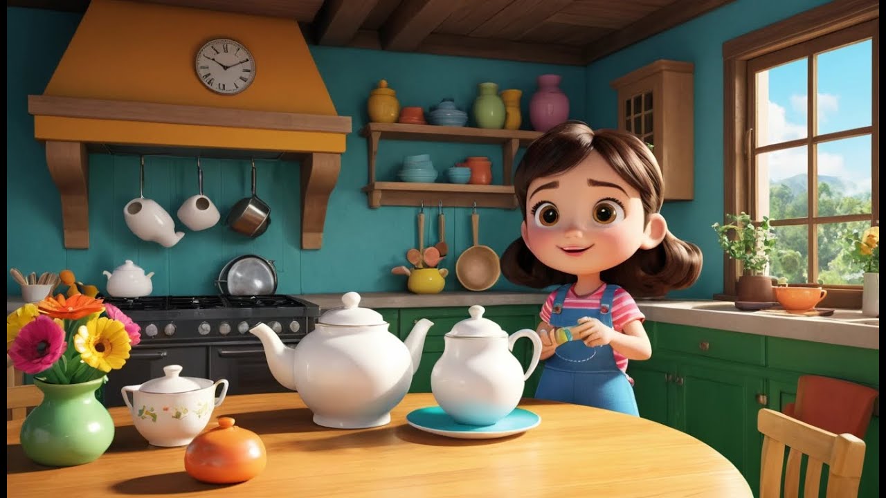 The Talking Teapot and the Singing Cupcake | Fun Kids Song Adventure ...