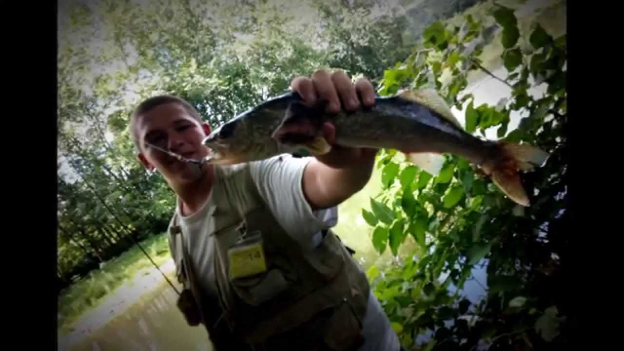 22 inch walleye and 19 inch trout - YouTube
