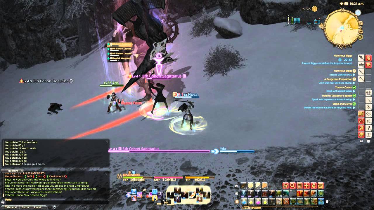 FFXIV 2.0 ARR - Main Quest - Notorious Biggs - YouTube