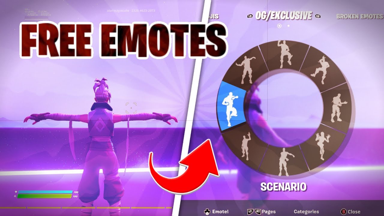 How to Get OG EMOTE for FREE in Fortnite Creative! (FREE EMOTES GLITCH ...