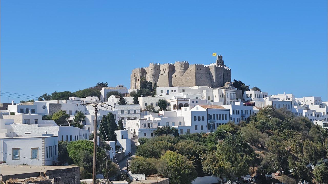 ΠΑΤΜΟΣ ΣΠΗΛΑΙΟ ΤΗΣ ΑΠΟΚΑΛΥΨΗΣ & ΟΧΥΡΩΜΕΝΗ ΒΥΖΑΝΤΙΝΗ ΜΟΝΗ ΤΟΥ ΑΓΙΟΥ ...