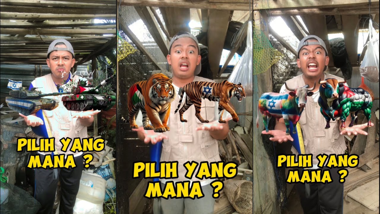 KUMPULAN VIDEO PILIH PALESTINA ATAU ISRAEL ! (ZACKY AR-RAHMAN) PART 8 ...