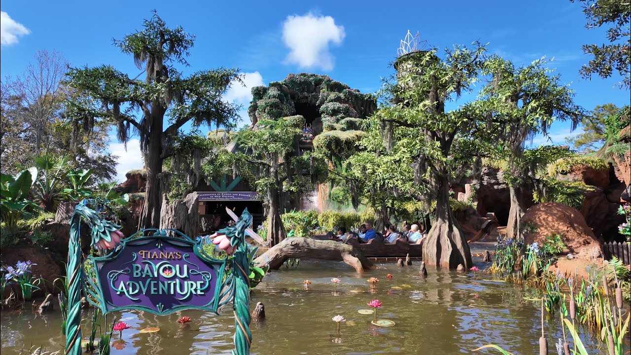 Tiana's Bayou Adventure Full Ride Experience in 4K | Walt Disney World ...
