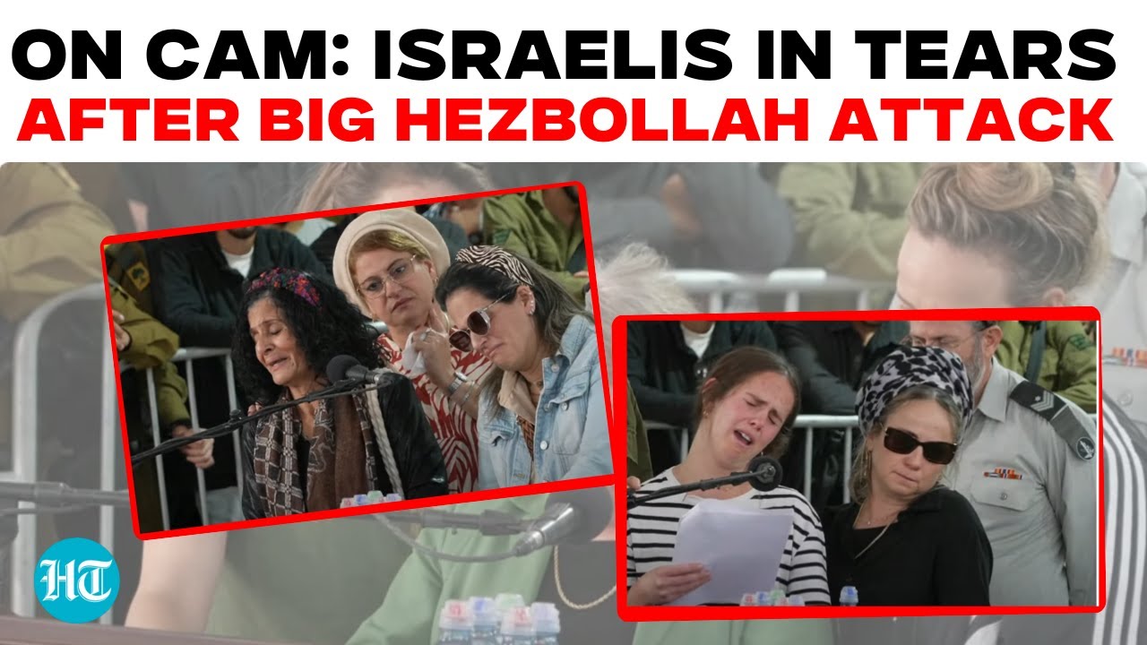 LIVE | Israeli Soldiers Cry At Funeral For IDF Soldiers Killed In Big ...