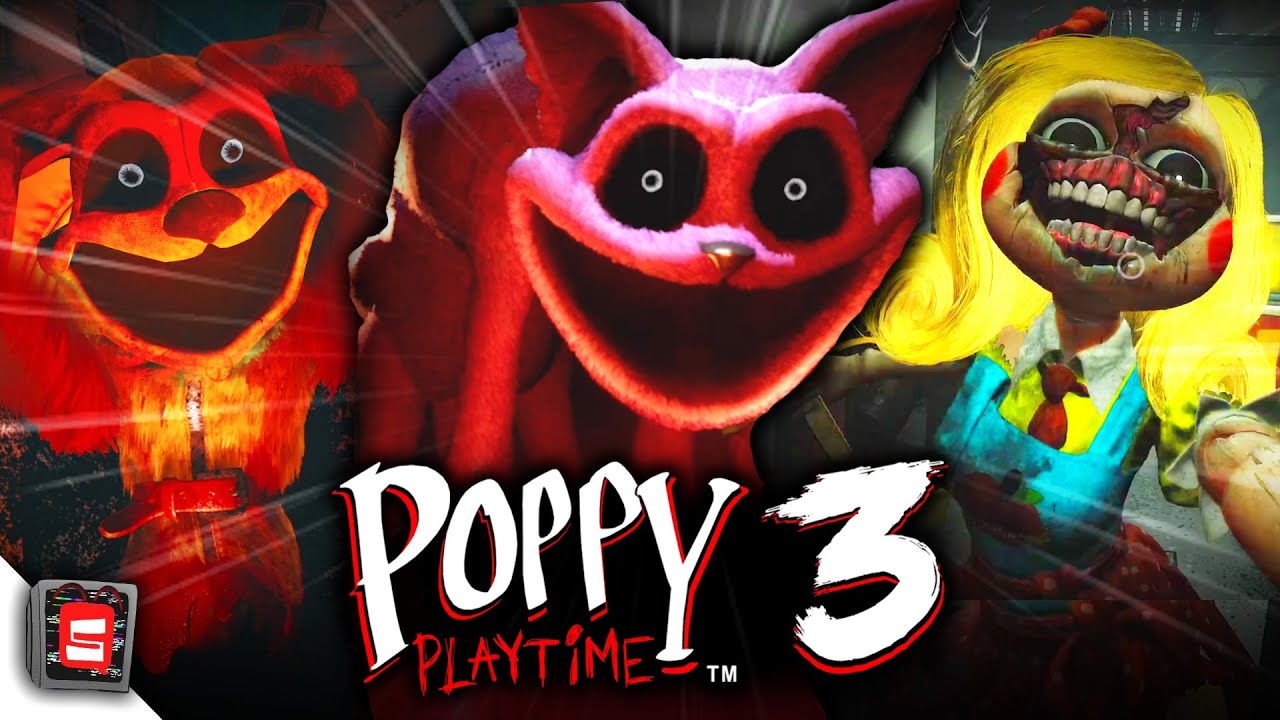 Poppy Playtime Chapter 3 Full Gameplay (Poppy Ch3 Ending Gameplay ...