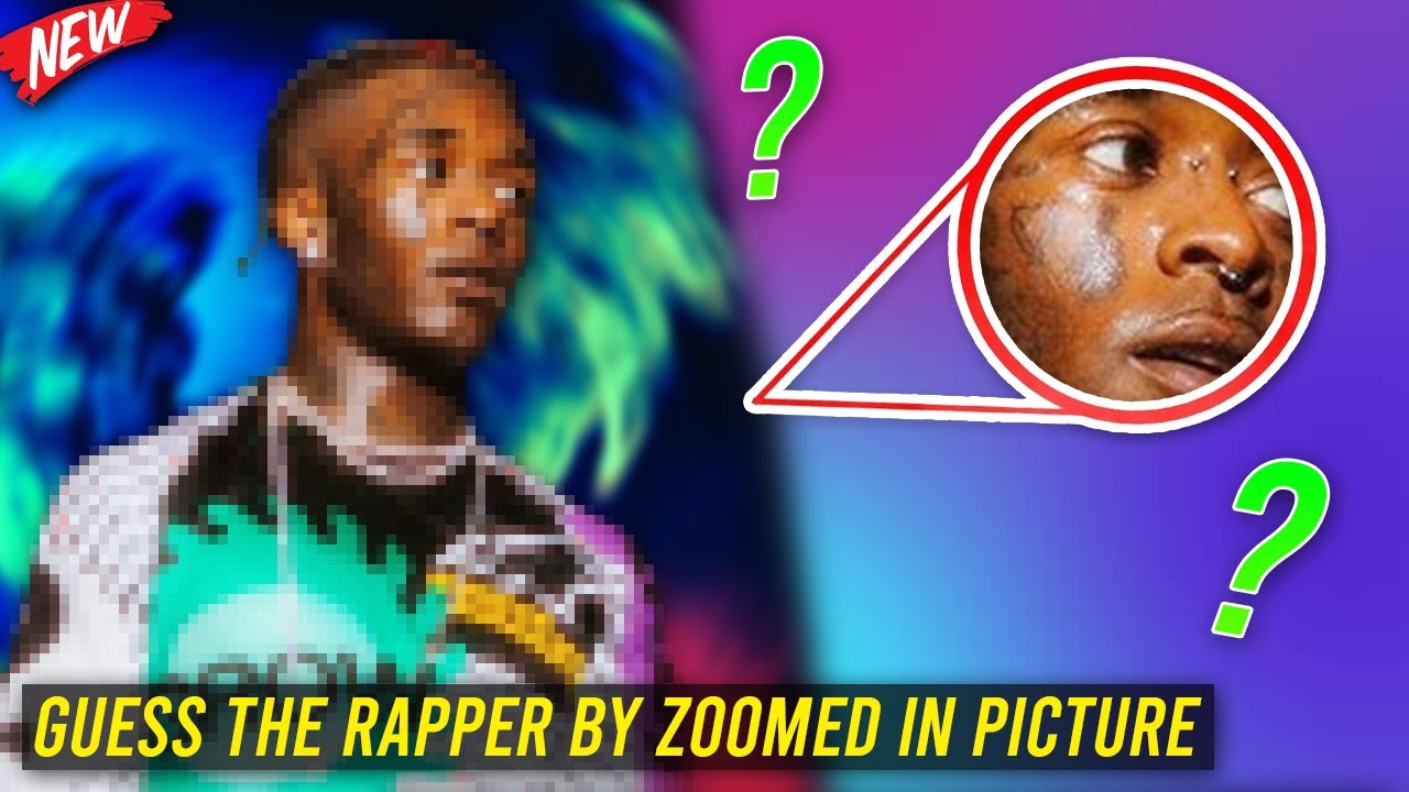 GUESS THE RAPPER BY ZOOMED-IN PICTURE CHALLENGE! (HARD) - YouTube