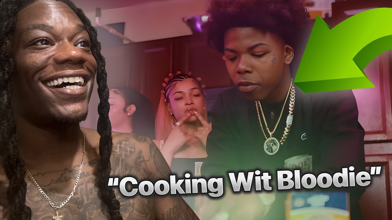 BLOODIE - COOKIN WIT BLOODIE | Dotty Reaction - YouTube