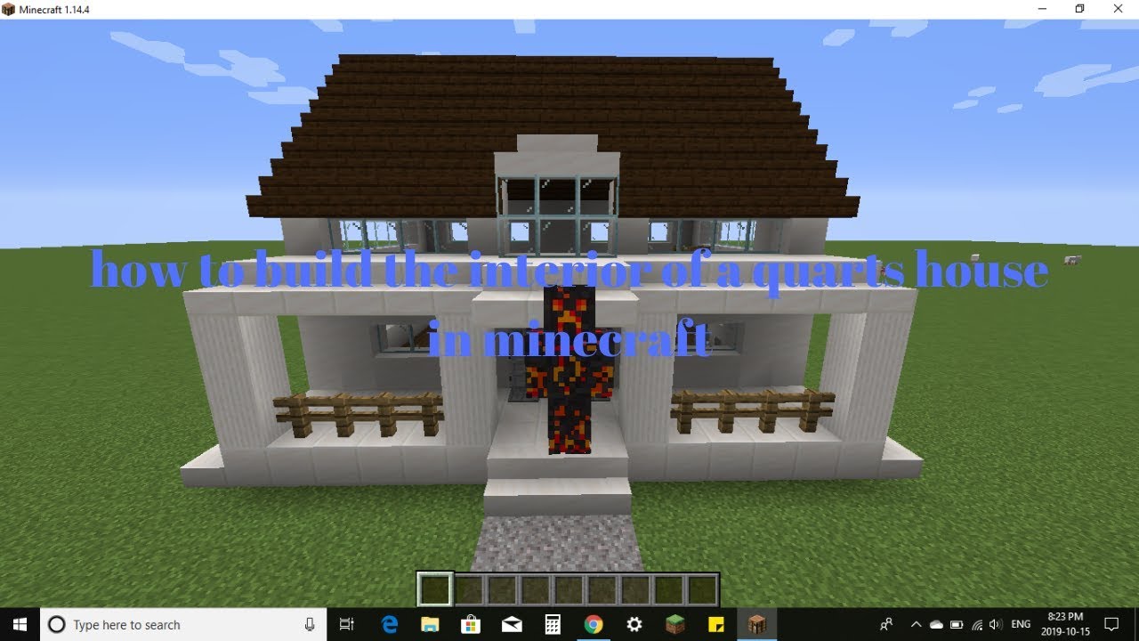 how to build a quarts house part 2 (the interior) - YouTube