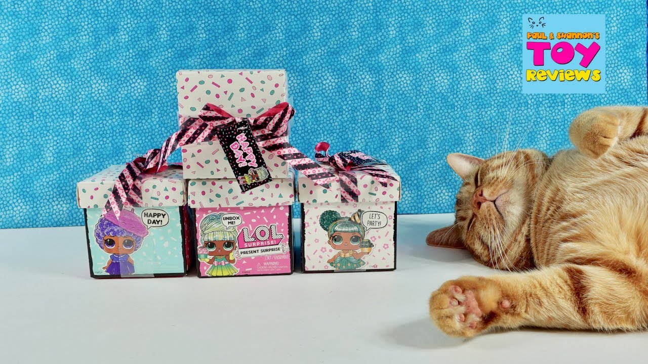 LOL Surprise Present Surprise New Blind Box Doll Unboxing Review ...