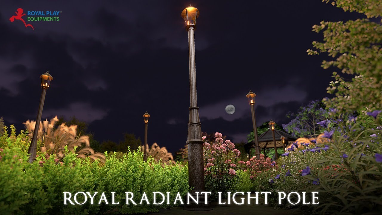 Royal Radiant Light Pole |Outside Garden Light Pole |Exterior Light ...
