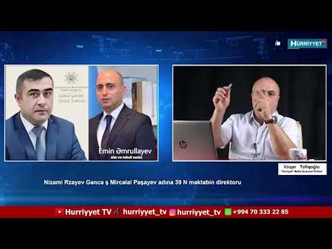 Gəncədəki 39 N-li məktəbin direktoru Nizami Rzayevin rüşvətlə bağlı səs yazısı yayıldı