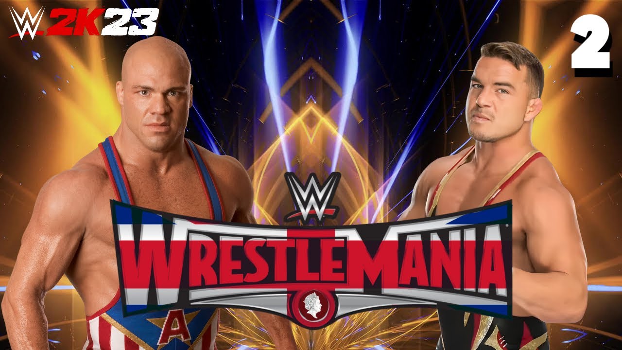 WWE 2K23: Dream Matches: Kurt Angle vs Chad Gable - Iron Man Match - YouTube