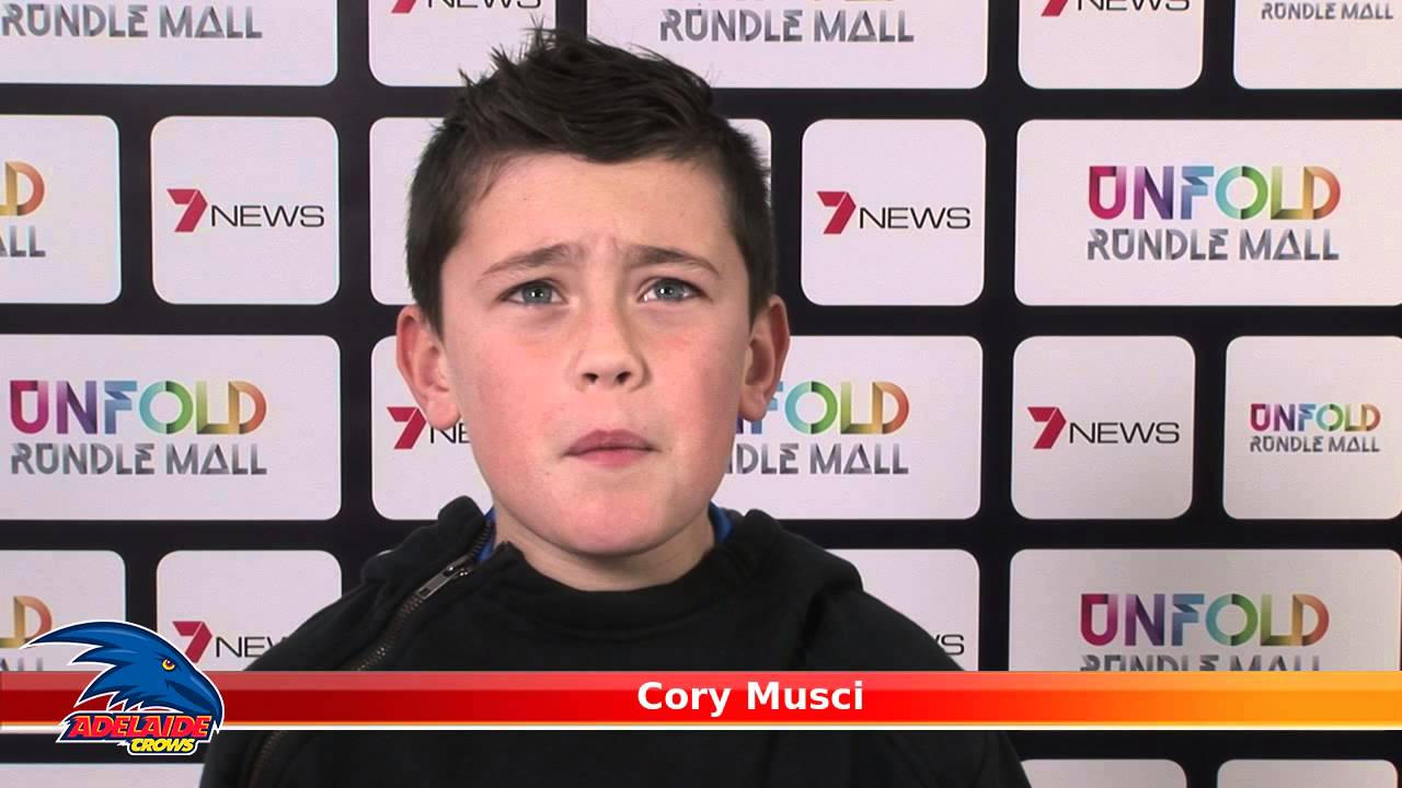 Cory Musci - 7 News Crows Experience - YouTube