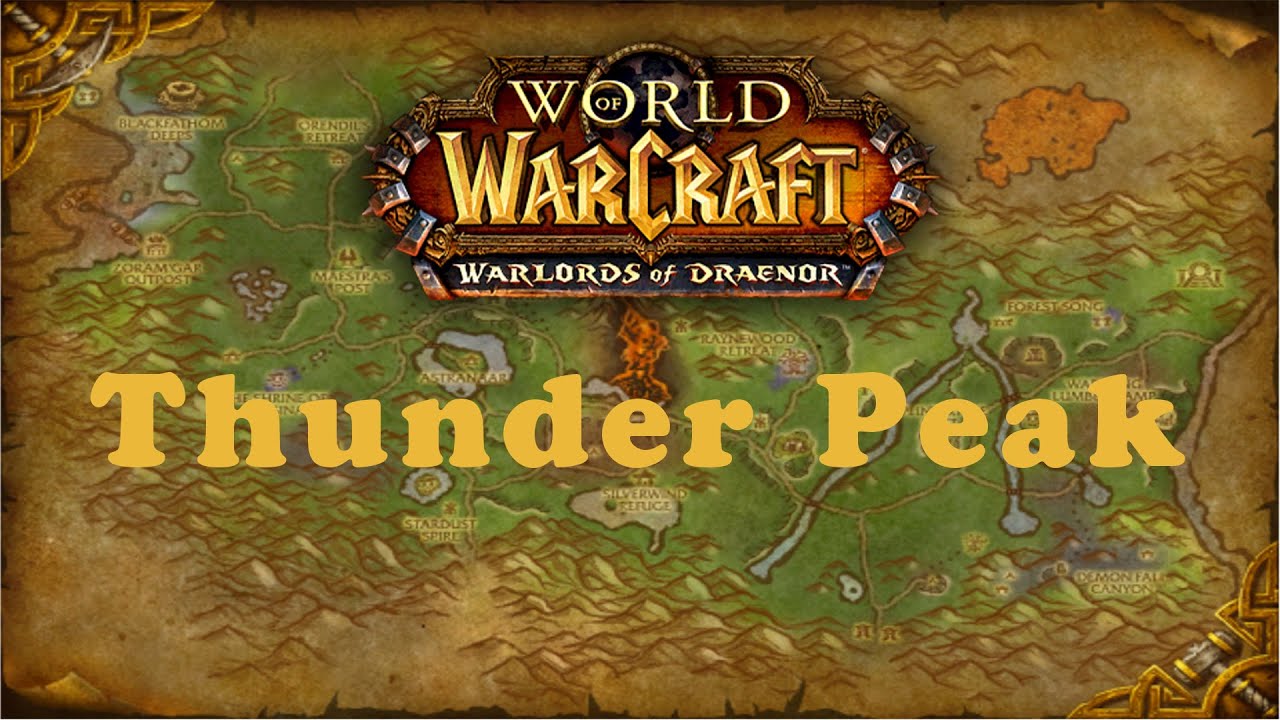 World of Warcraft Quest: Thunder Peak (Horde) - YouTube