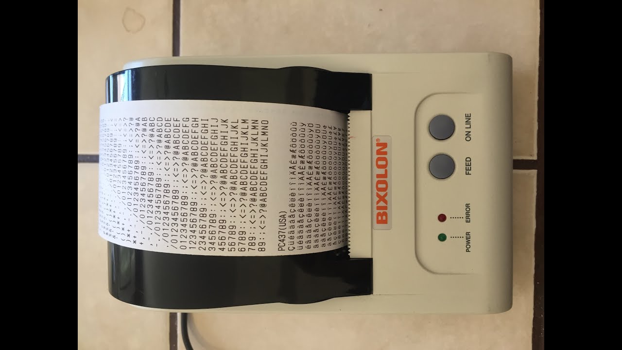 bıxolon test sayfası,bixolon adisyon yazıcı test tuşu,bıxolon test tuşu ...