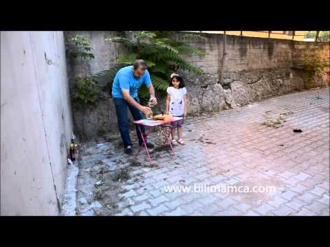 Sirkeyle  Roket Yaptık  100 Metre Uçtu
