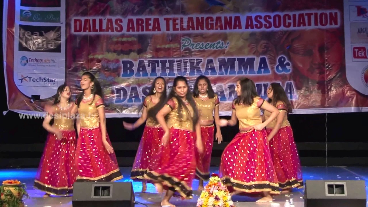 Group Medley Perforamnce at DATA Bathukamma & Dasara Panduga ...