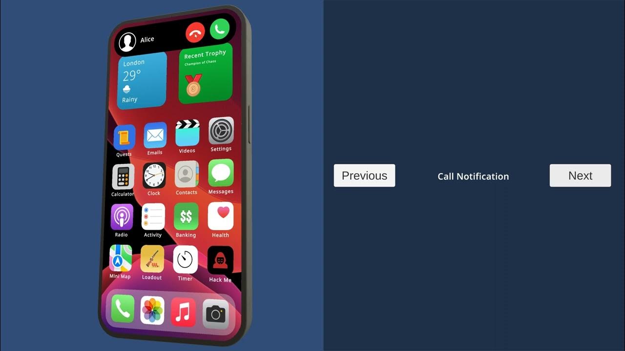 Mobile Companion Toolkit - Unity 3D - Dynamic Island Notification - YouTube