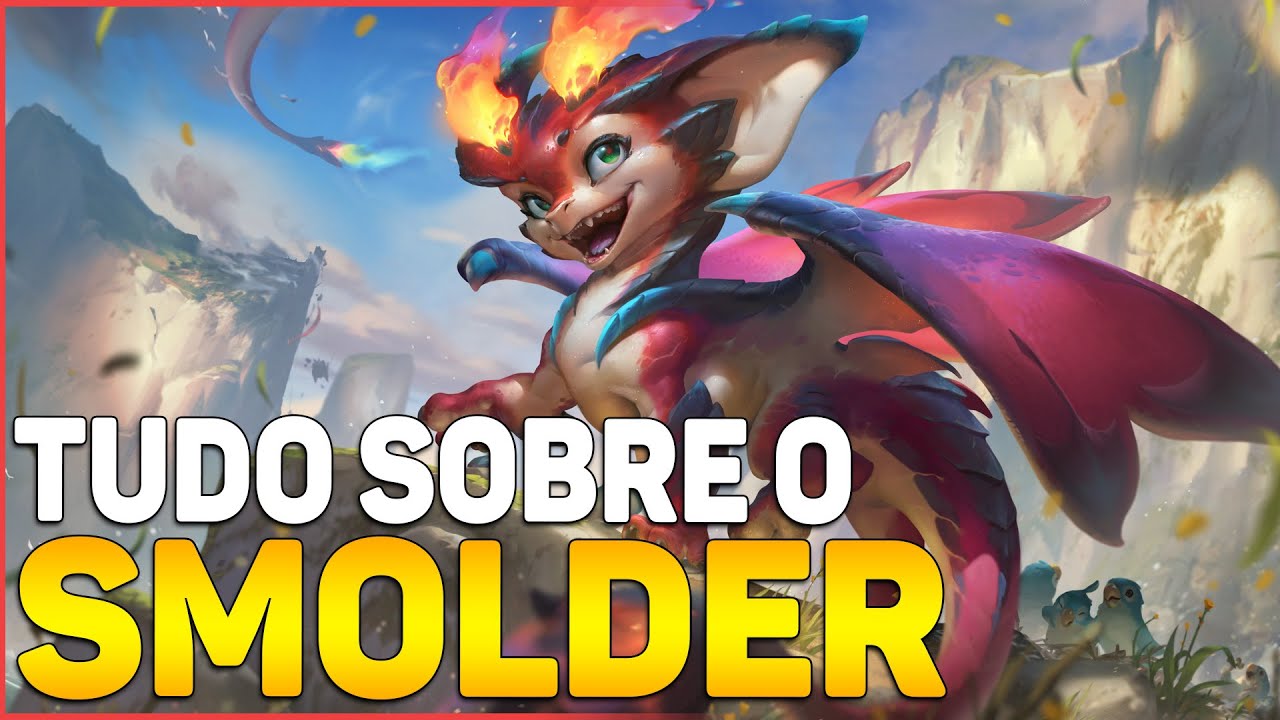 TODAS AS HABILIDADES DE SMOLDER + LORE | NOVO CAMPEÃO DE LEAGUE OF ...