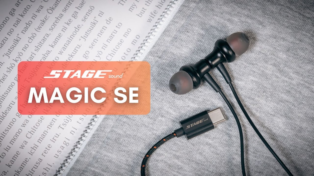 Stage Magic SE - USB type C wired earbuds - YouTube