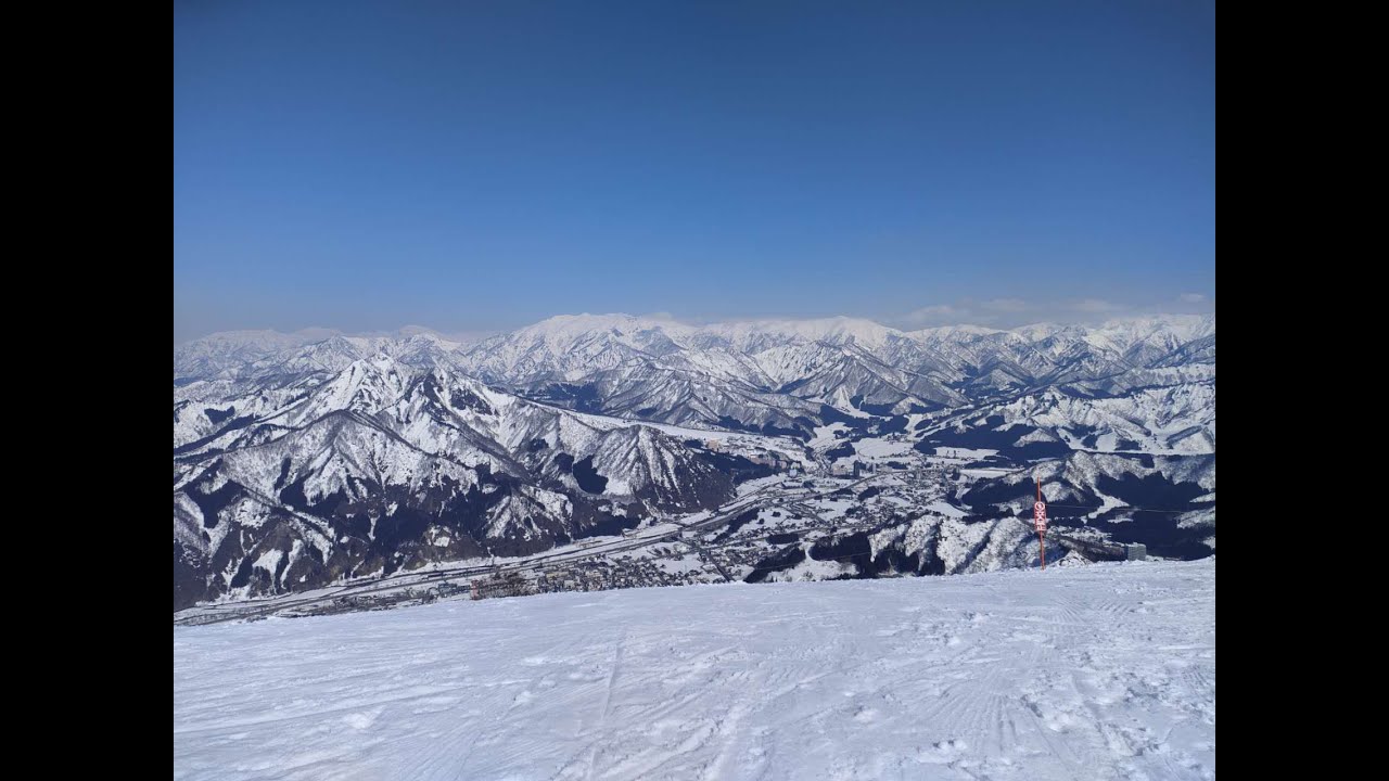 Winter snow fields in Japan - YouTube