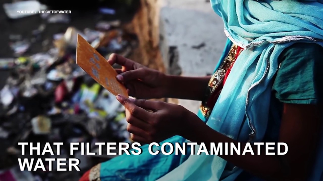 'Drinkable Book' Can Provide Clean Water For Those In Need - YouTube
