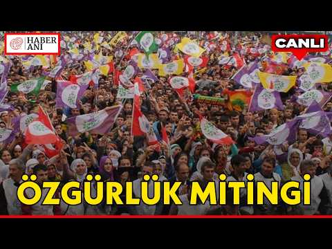 #CANLI | DEM Parti İstanbul ve Diyarbakır'da miting düzenliyor