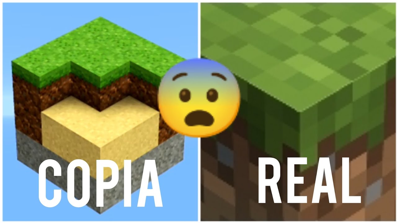LAS 5 MEJORES COPIAS DE MINECRAFT😨🌍 - YouTube