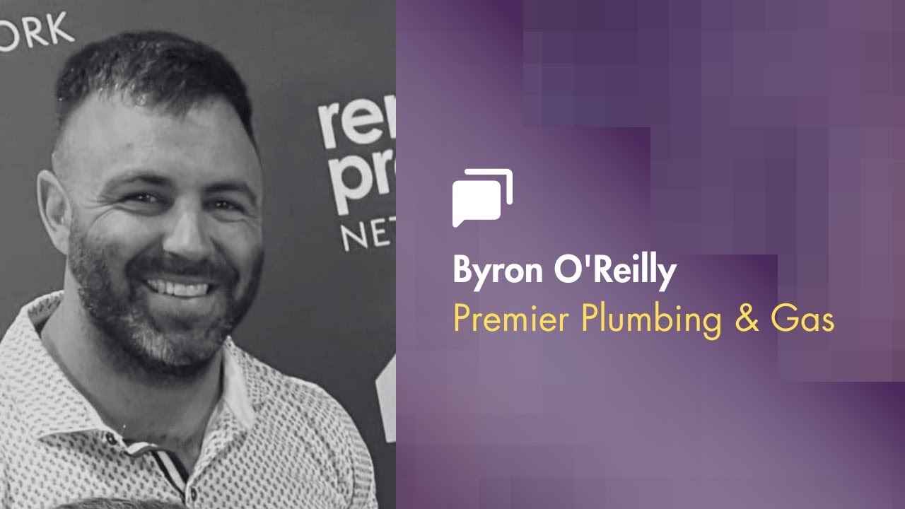 Byron O'Reilly - Premier Plumbing & Gas - YouTube