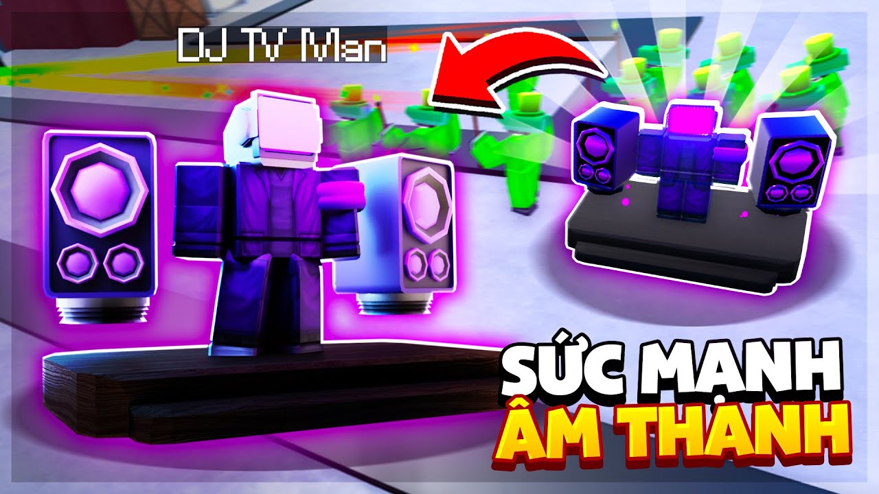 ROBLOX | Mình SPEED RUN NIGHTMARE Bằng DJ TV MAN Unit SIÊU HỖ TRỢ ...