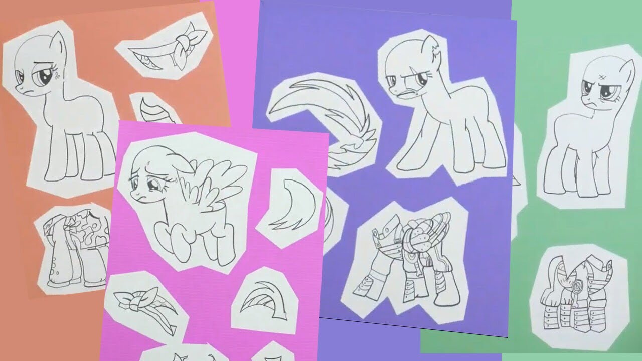 MLP My little pony create a pony - YouTube